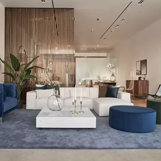 Designer Sofa Set Cord Modular Sofa Velour – PeasyHome
